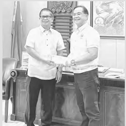 Biñan City Mayor Arman Dimaguila welcomedMayor Elmor Vita of the ...