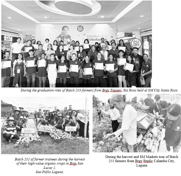 Farmers from Laguna benefited from SM Foundation’s Kabalikat sa ...